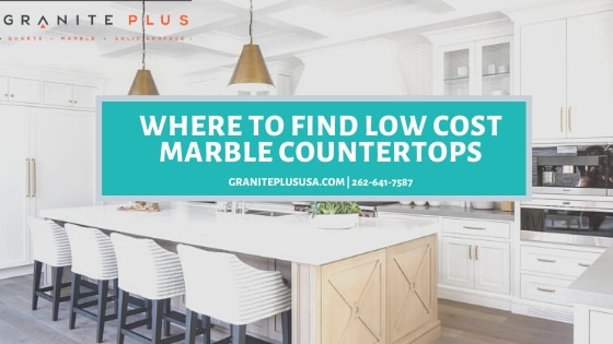 Where to find low cost marble countertops