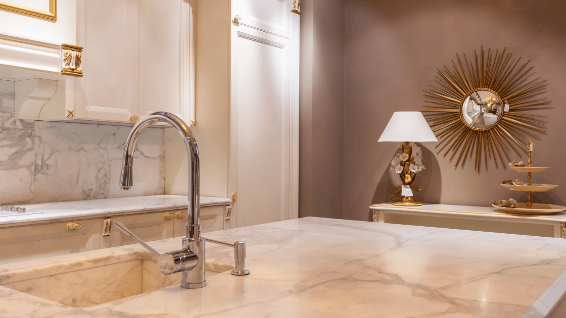 Marble-Lookalike Quartz in Milwaukee at a Discount